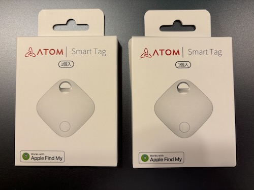 Apple社純正アプリ「探す」に対応したATOM Smart Tag MFi認証済商品を購入しました | THE POOH FILES